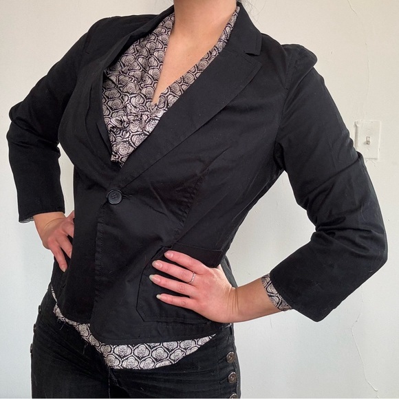 The Limited | Jackets & Coats | Obr By The Limited Black Lightweight ...